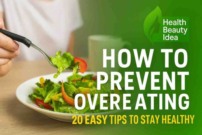 How To Prevent Overeating: 20 Easy Tips To Stay Healthy » Health Beauty ...