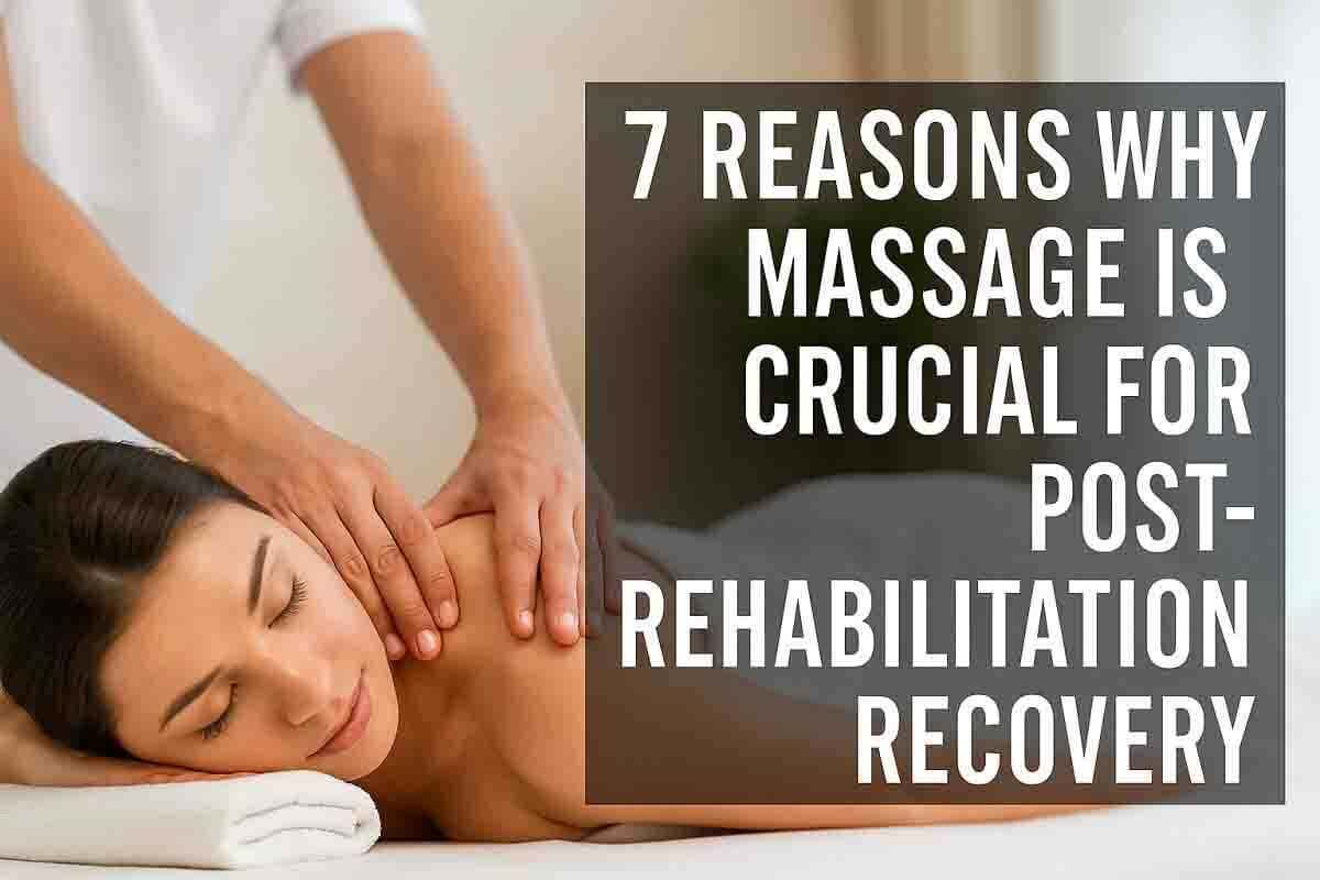 7 Reasons Why Massage Is Crucial For Post Rehabilitation Recovery ...