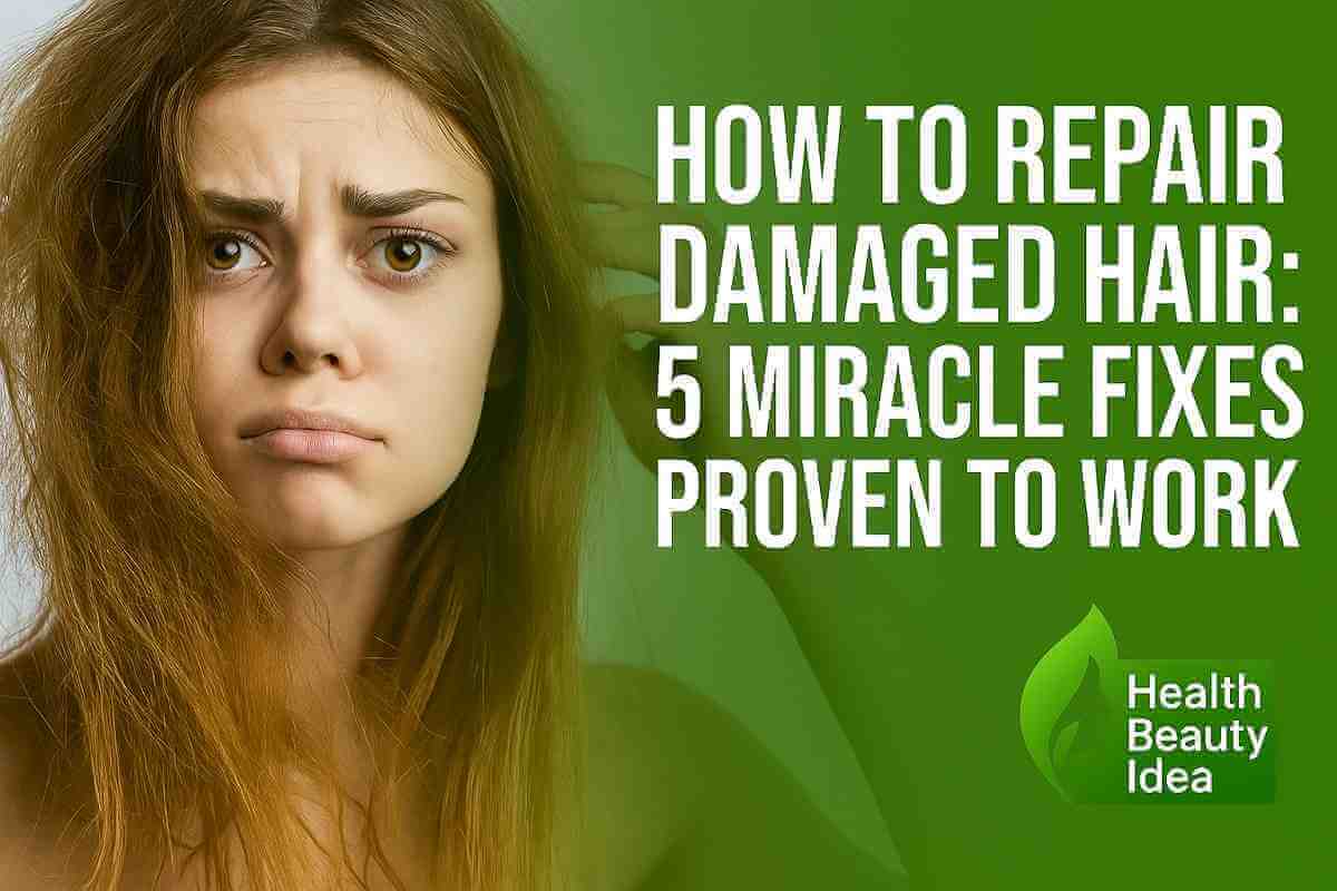 How To Repair Damaged Hair: 5 Miracle Fixes Proven To Work